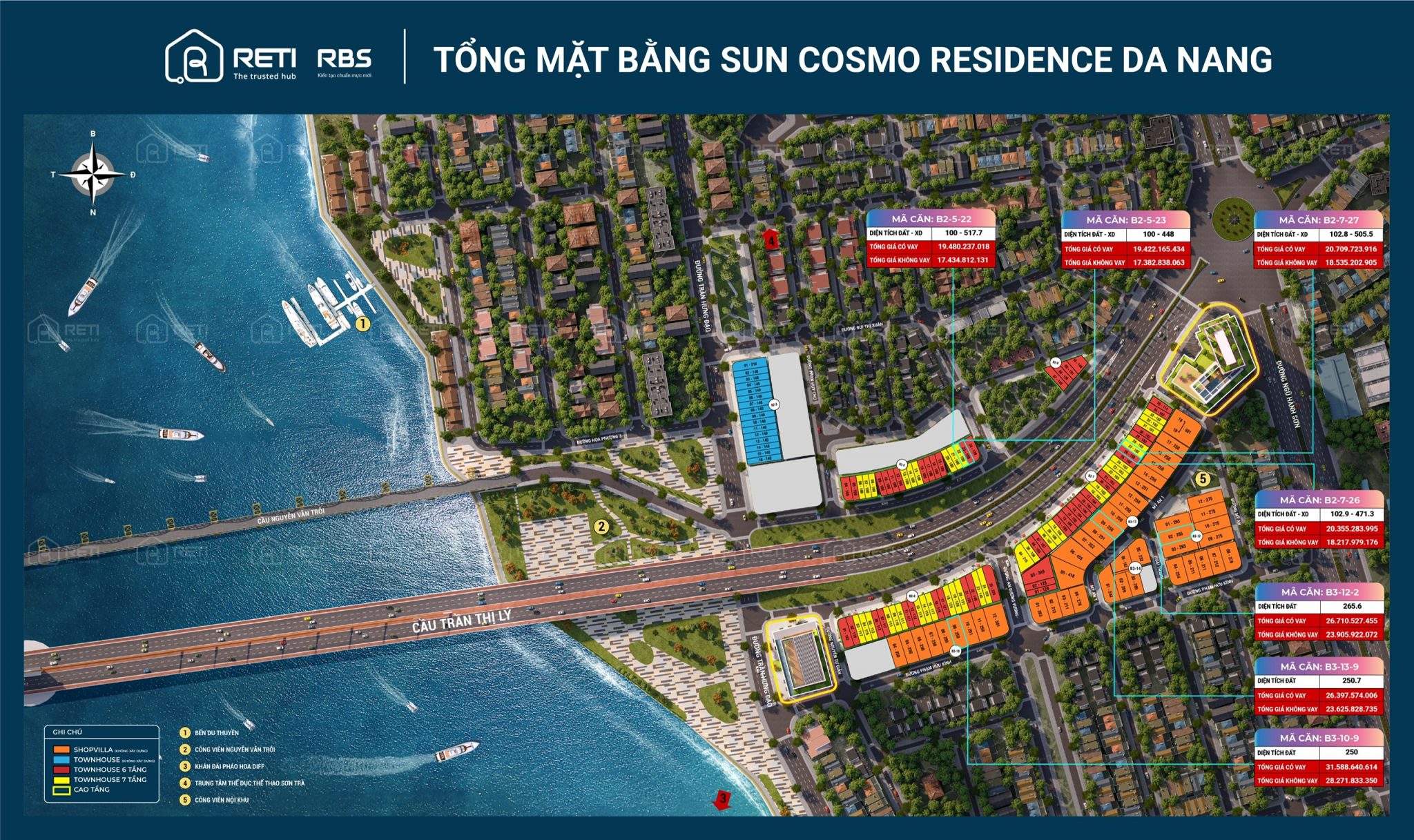 Sun Cosmo Residence Đà Nẵng -【5 căn giá tốt nhất】